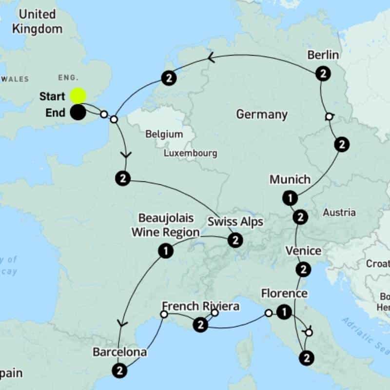European Escapade 2025 | WOLO Travel
